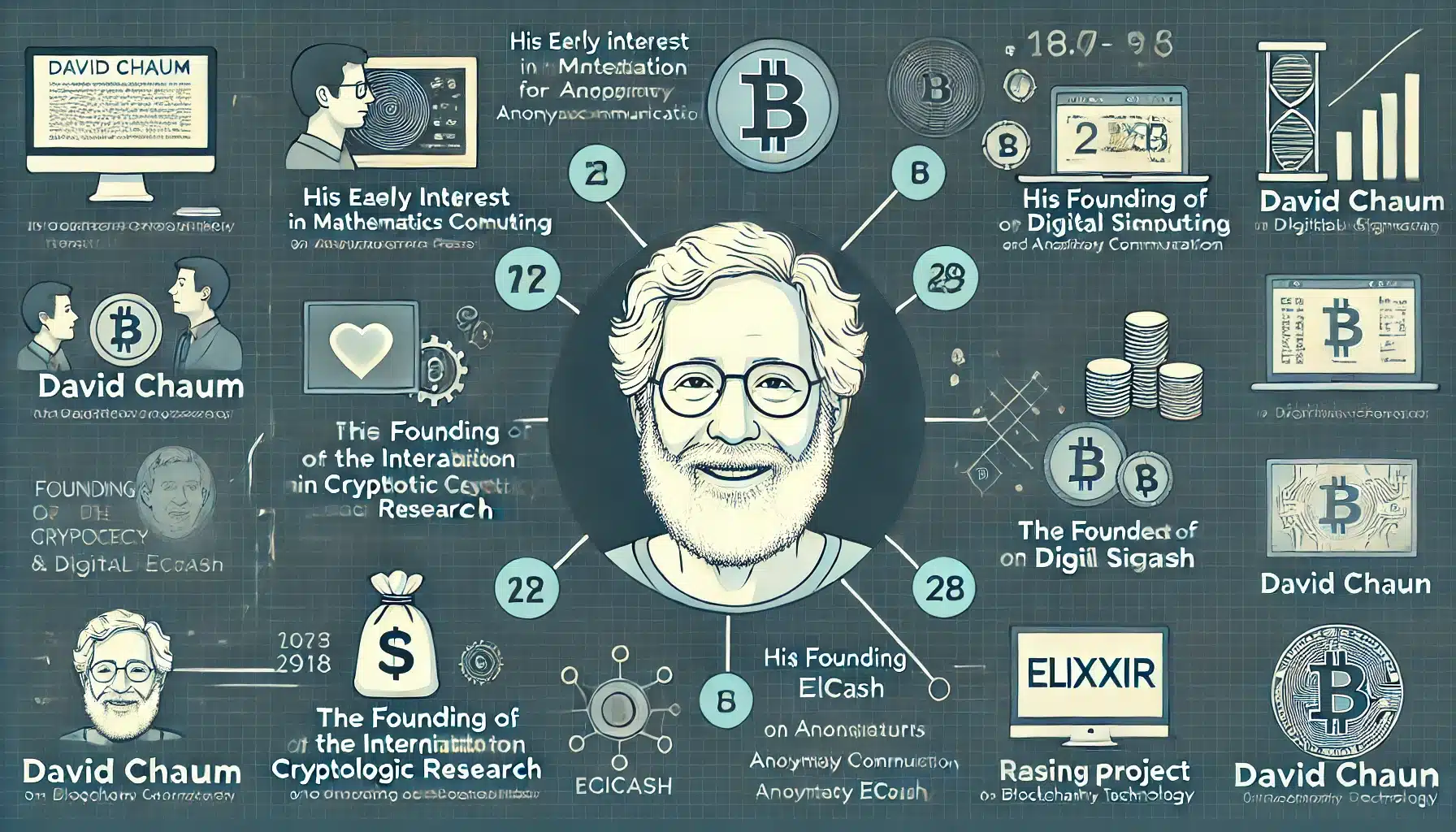 David Chaum : Le Pionnier Visionnaire de la Cryptographie